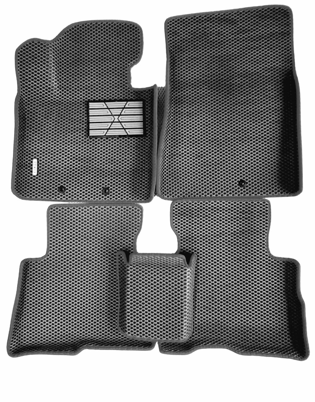 Автомобильные коврики EVA, ЭВА, ЕВА С бортами KIA SORENTO (III)/КИЯ соренто 3 2015-2020