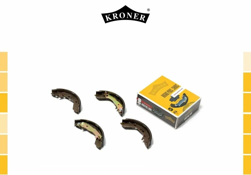 K001001 Колодки тормозные HYUNDAI 94-/85- барабан. задн.