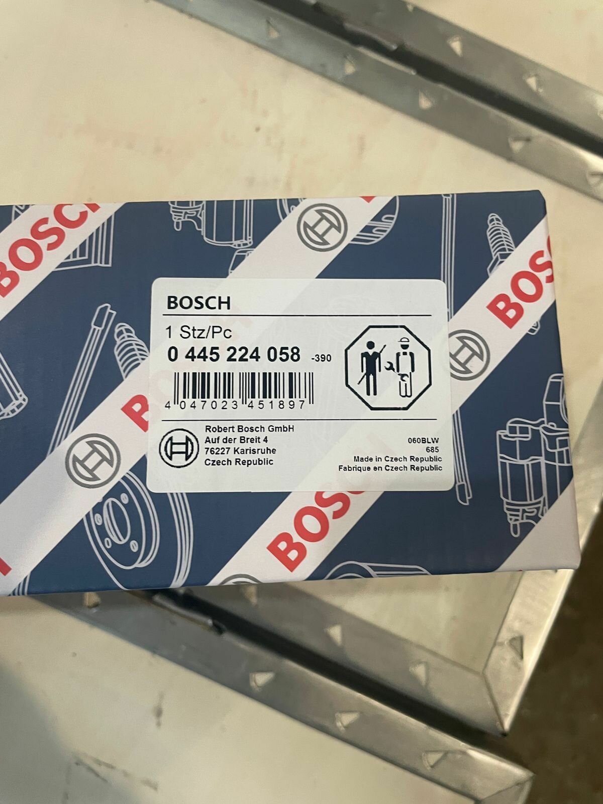 5340.1112303 BOSCH 0445224058 Рампа топливная BOSCH