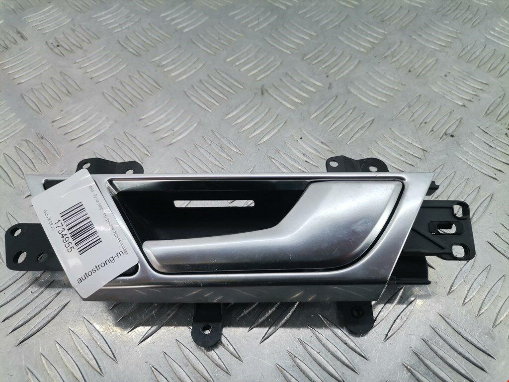 Ручка двери внутренняя задняя правая Audi A6 C6 4F0839020F арт. 1734955