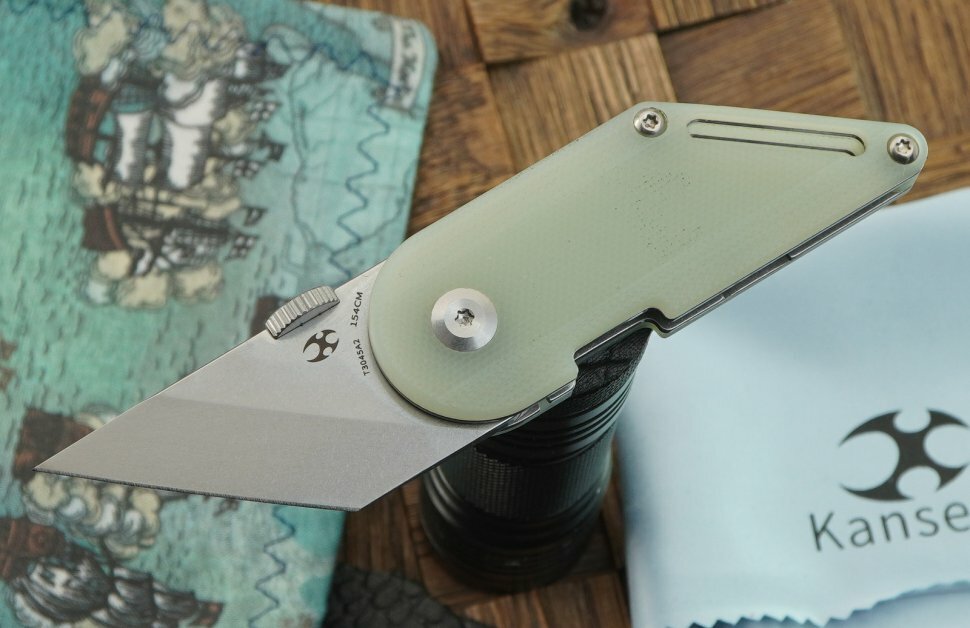 Складной нож Kansept Knives Dash, сталь 154CM, SW, рукоять G-10