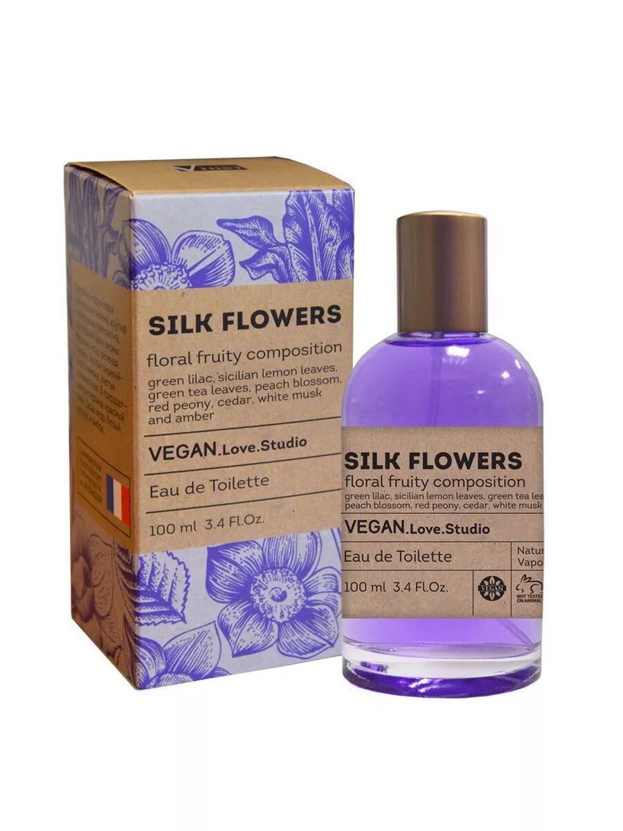 Vegan Love Studio Silk Flowers (Eclat Arpege), вода туалетная, 100мл