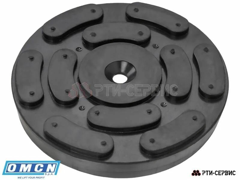 Насадка/накладка резиновая защитная на лапу подъемника "OMCN"