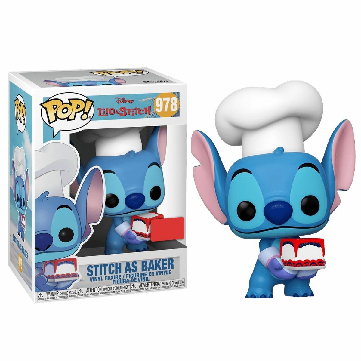Фигурка Стич кондитер Stitch as Baker из мультфильма Лило и Стич 978