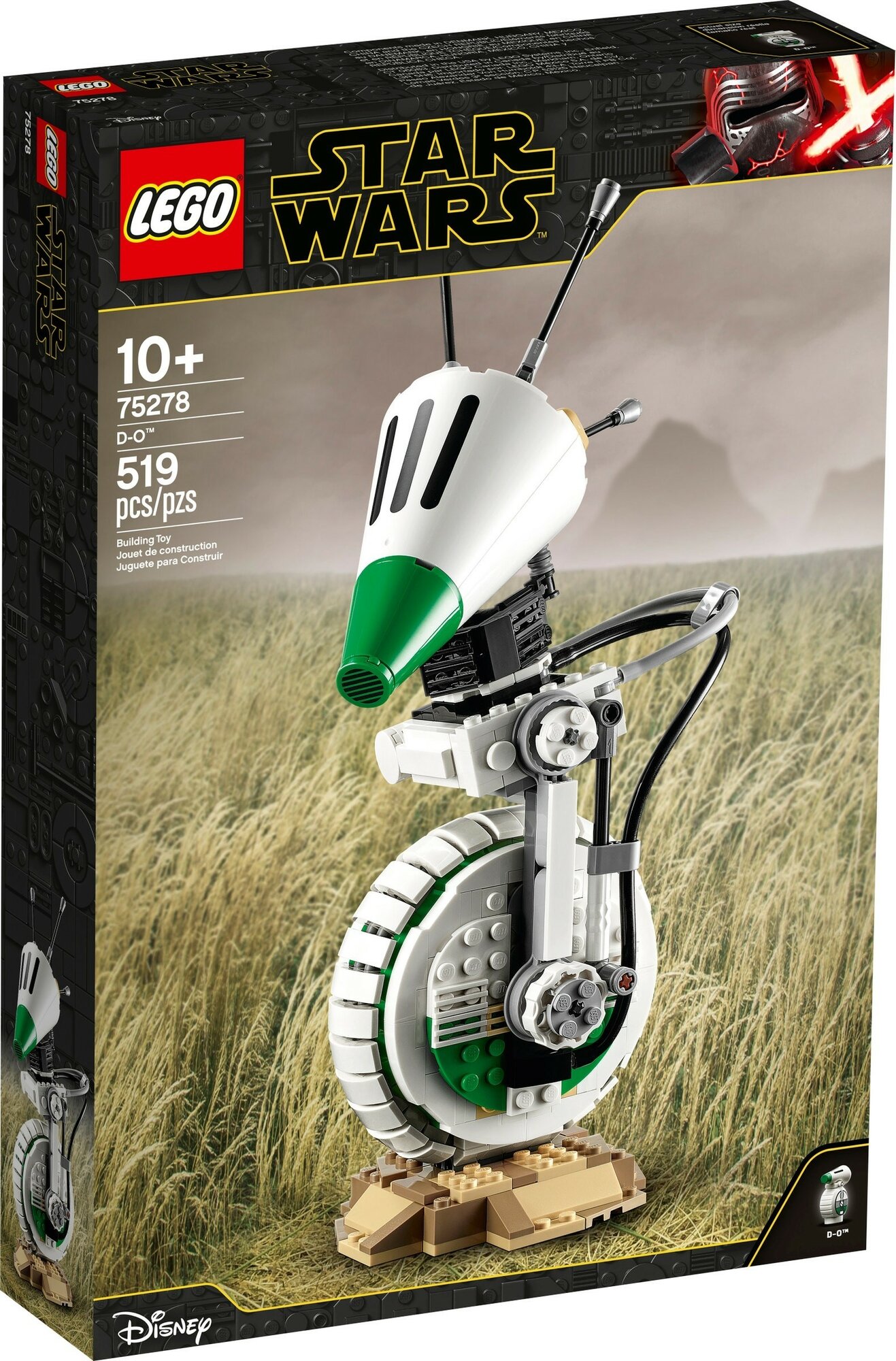 Конструктор LEGO Star Wars 75278 Дроид D-O, 519 деталей, 10+