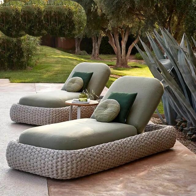 Мебель из ротанга pro2 лежак комплект из 2 штукvr125