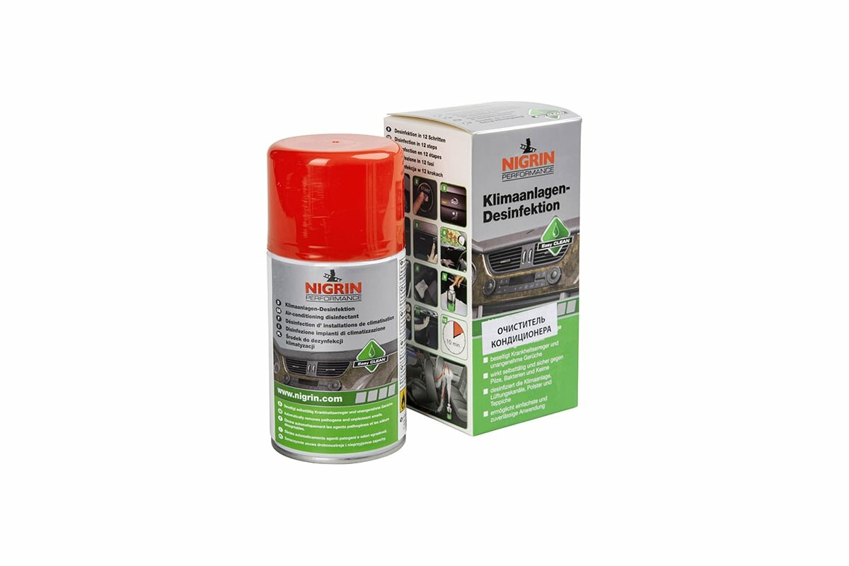 NIGRIN Очиститель кондиционера 72999