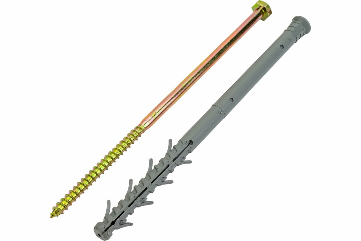 Tech-Krep TSX-S 10x200 мм фасадный дюбель 25 шт для крепления облицовки наружных стен