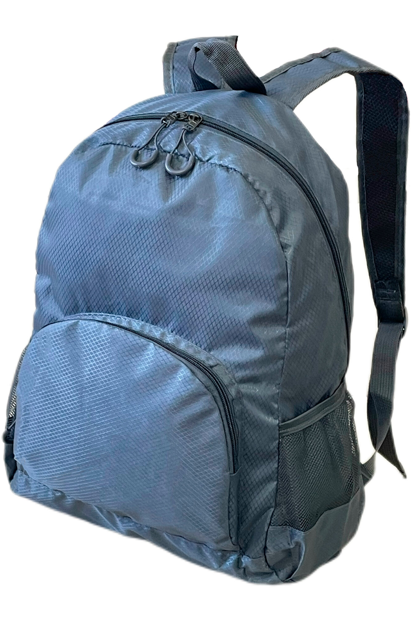 Рюкзак складывается в маленькую сумочку K40-3 серый