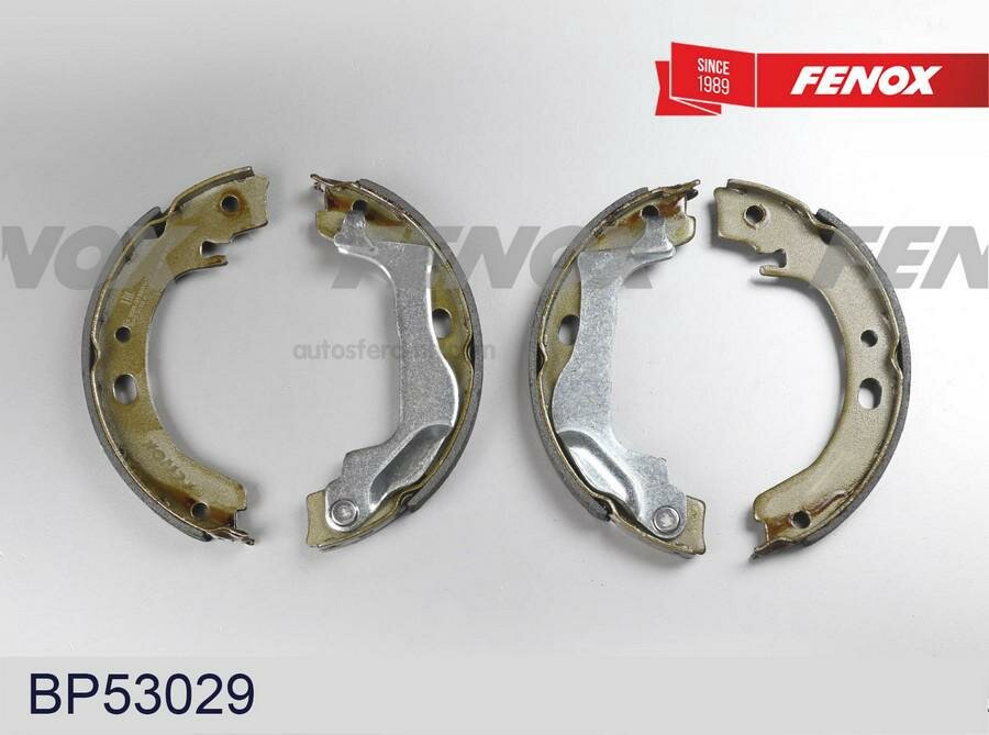 FENOX BP53029 Колодки тормозные барабанные