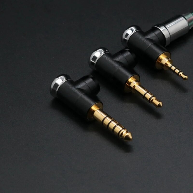 IvipQ кабели для наушников 7N OCC с палладиевым покрытием 1,25 м 3-в-1 Normal 2PIN, L-Type Plugs