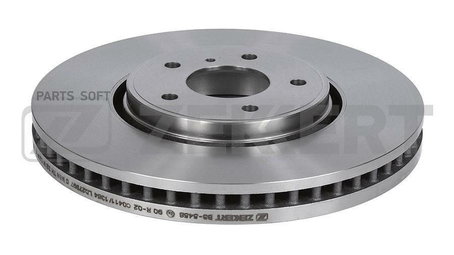 ZEKKERT BS-5458 Диск торм. перед. Infiniti EX37 (J50) 08- FX35/45 (S50 S51) 03- G37 (HV36 CV36) 07- ()