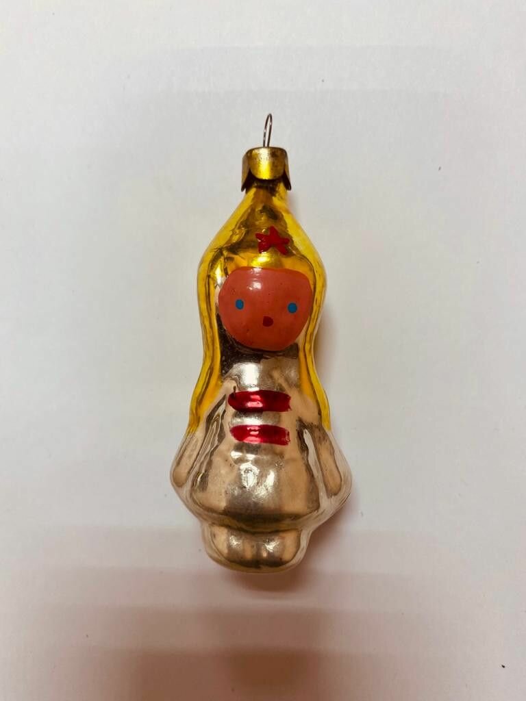 Игрушка на елку Буденновец Винтаж из СССР