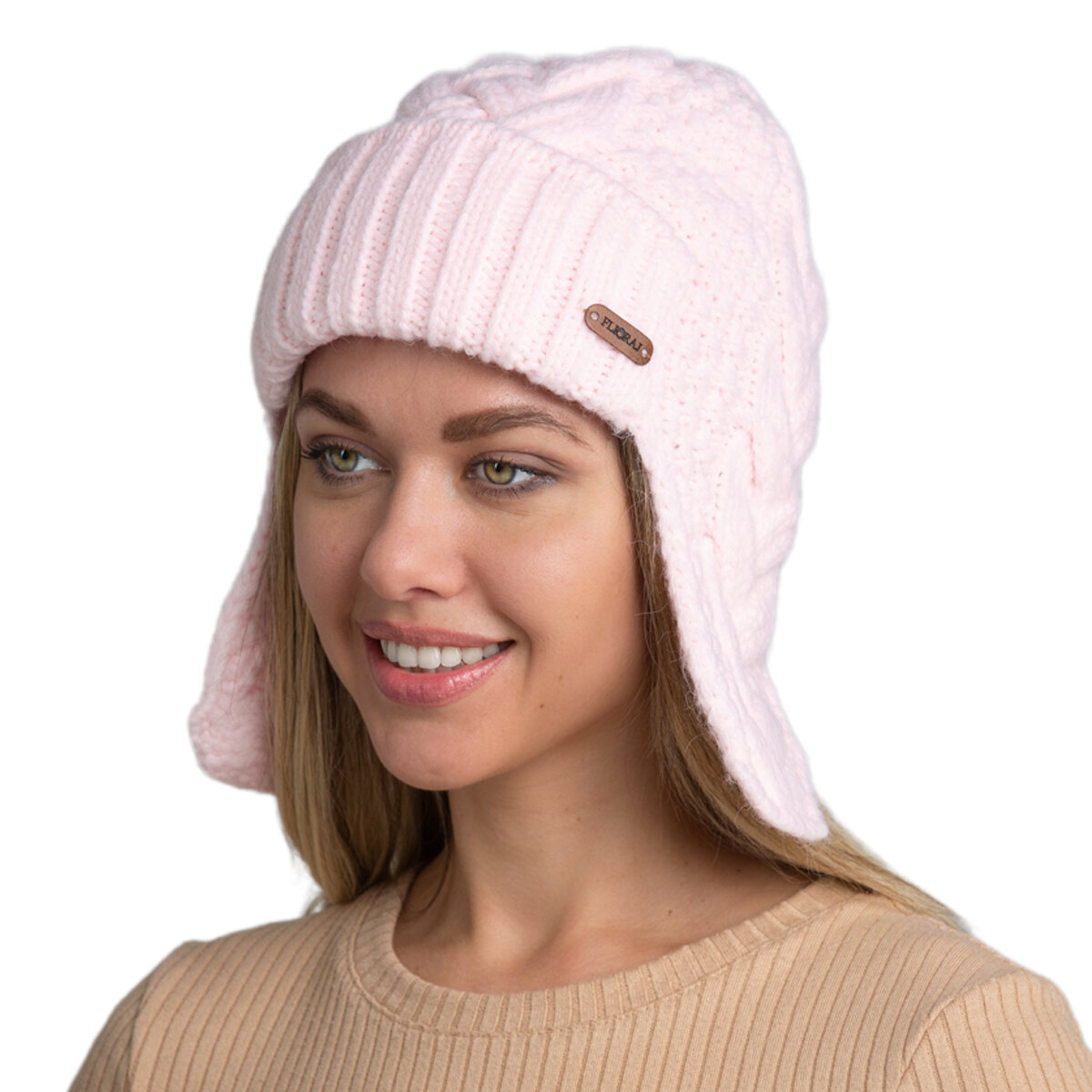 Шапка-ушанка для женщин