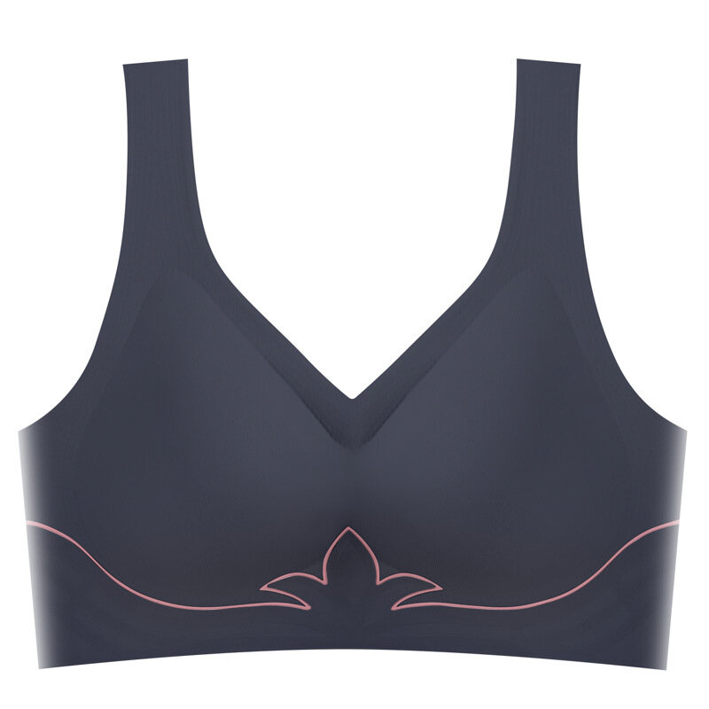 Графеновый латексный бюстгальтер для красоты, бесшовный, с эффектом пуш-ап, для сна, йоги, ударопрочный спортивный жилет, обертывание груди для женщин