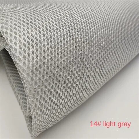 3D сетчатая ткань синяя/зеленая Серый, Light gray