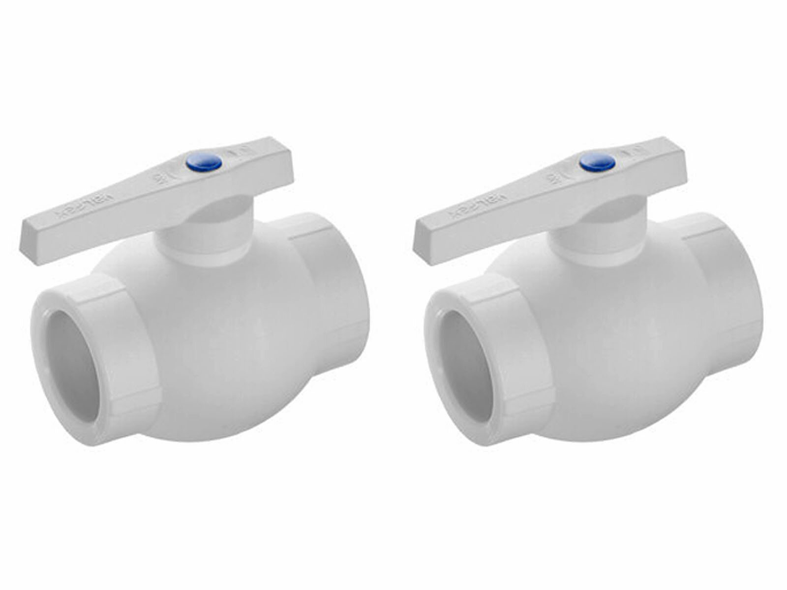 Кран шаровой полипропиленовый 40 мм (2 шт.)