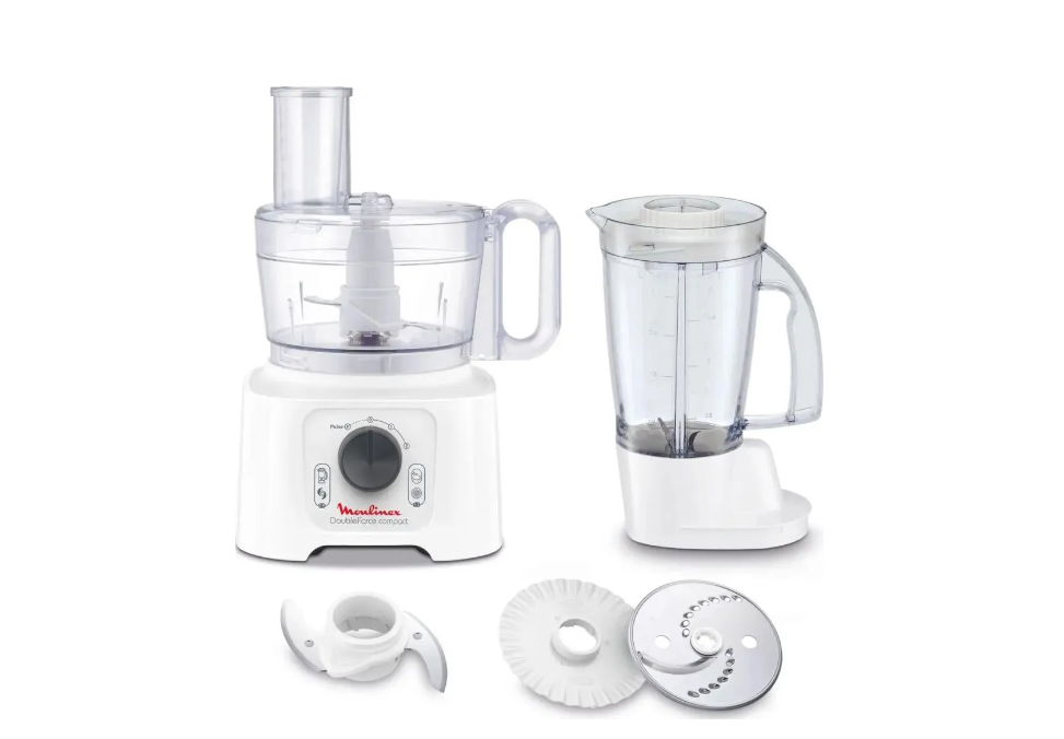 Кухонный комбайн Moulinex FP542111, 800 Вт, белый