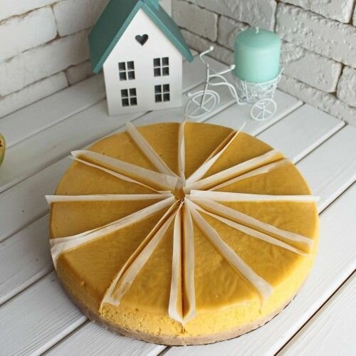 Чизкейк Манговый Qcake 1500г. 12 порций.