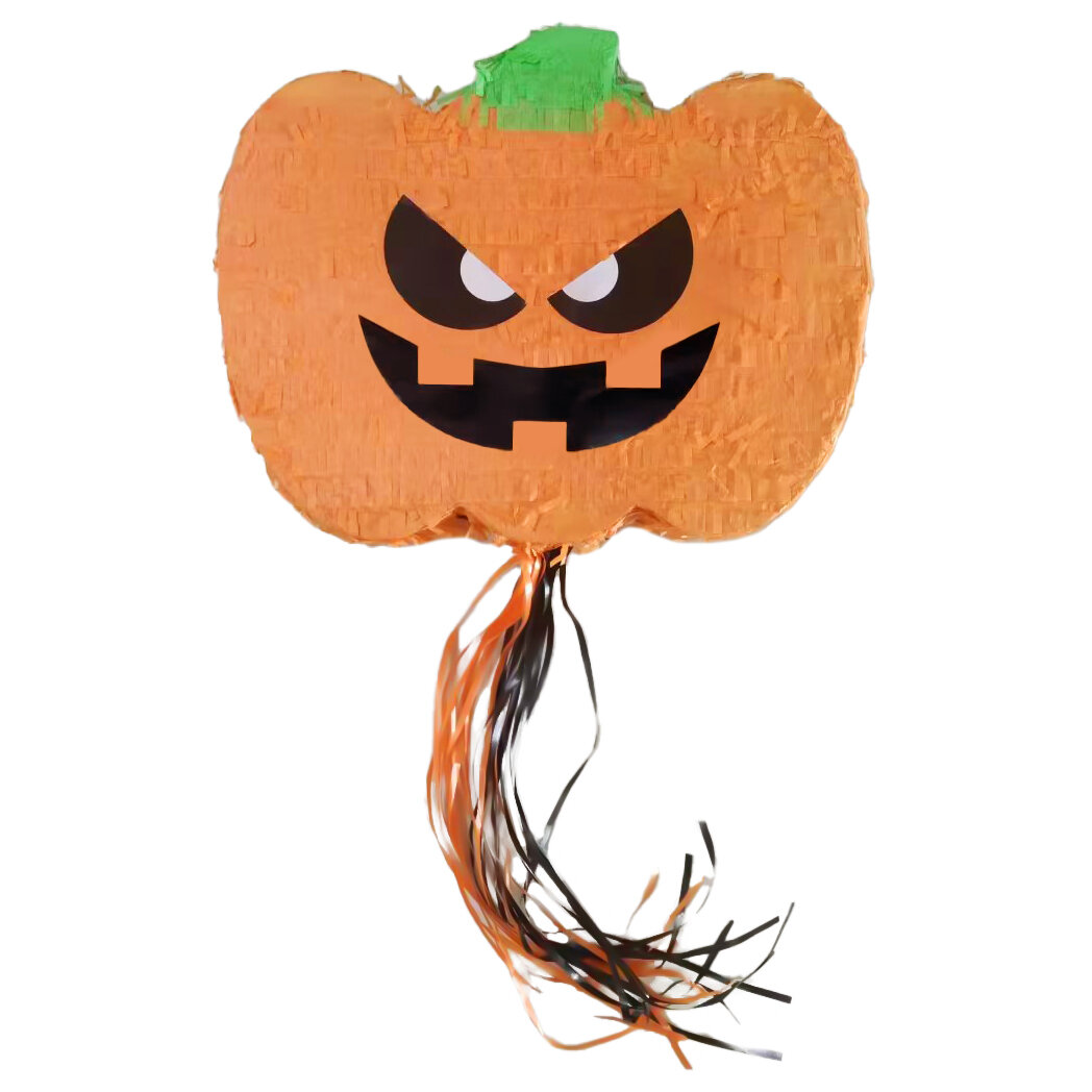 Пиньята Тыква, Оранжевый, 32*40*8 см, 1 шт. в упак.