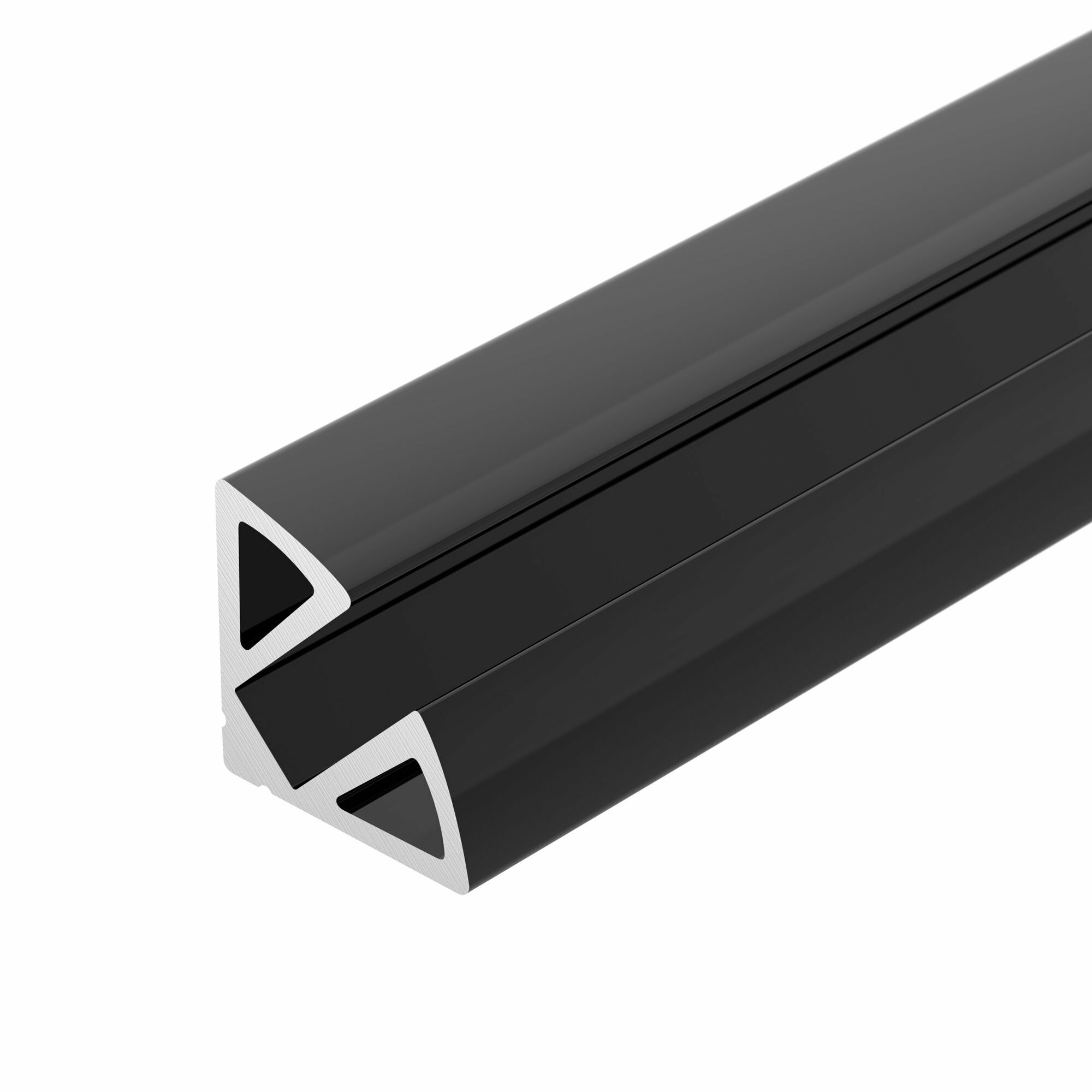 Профиль для светодиодной ленты Arlight Профиль SL-KANT-H11-2000 ANOD BLACK (Arlight, Алюминий), 2м