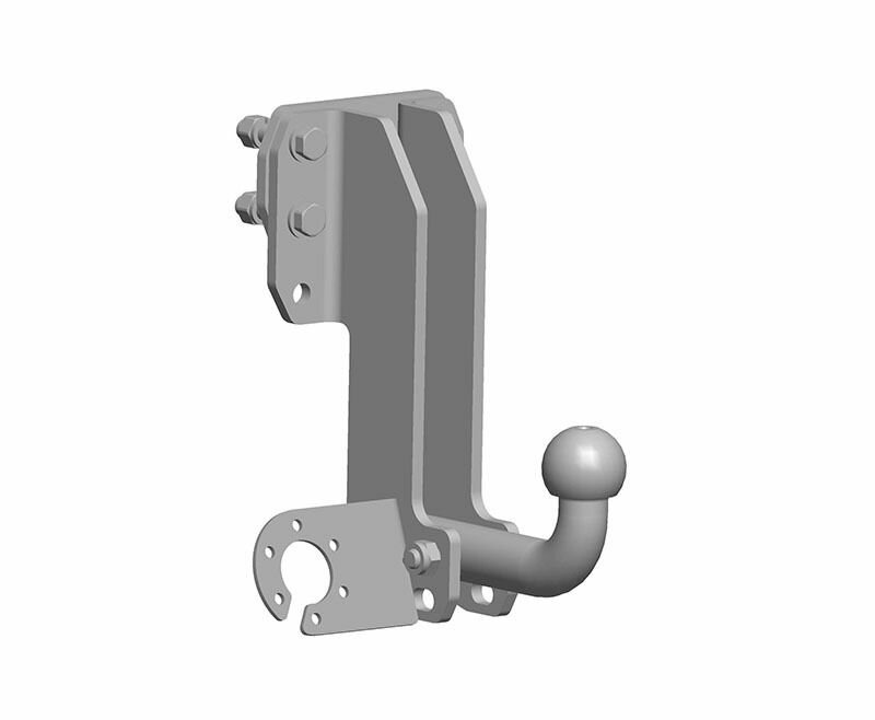 Фаркоп AvtoS для УАЗ 2206,3909(452),3741,3962,39625,3963 с унив. электрикой и сертификатом, арт.(UAZ-07+electr)