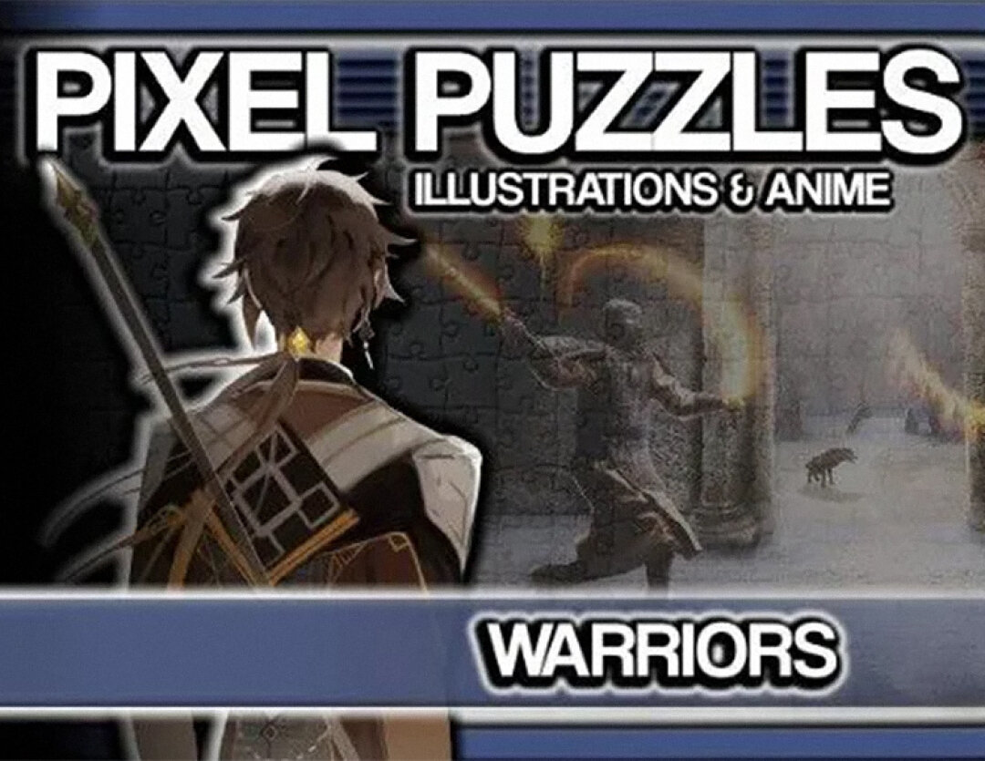 Pixel Puzzles Illustrations & Anime - Jigsaw Pack: Warriors