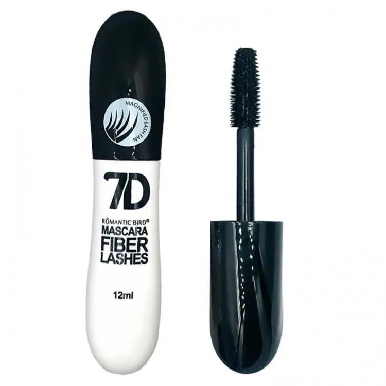 Тушь для ресниц "Million Pauline "7D, для объема, водостойкая, силиконовая