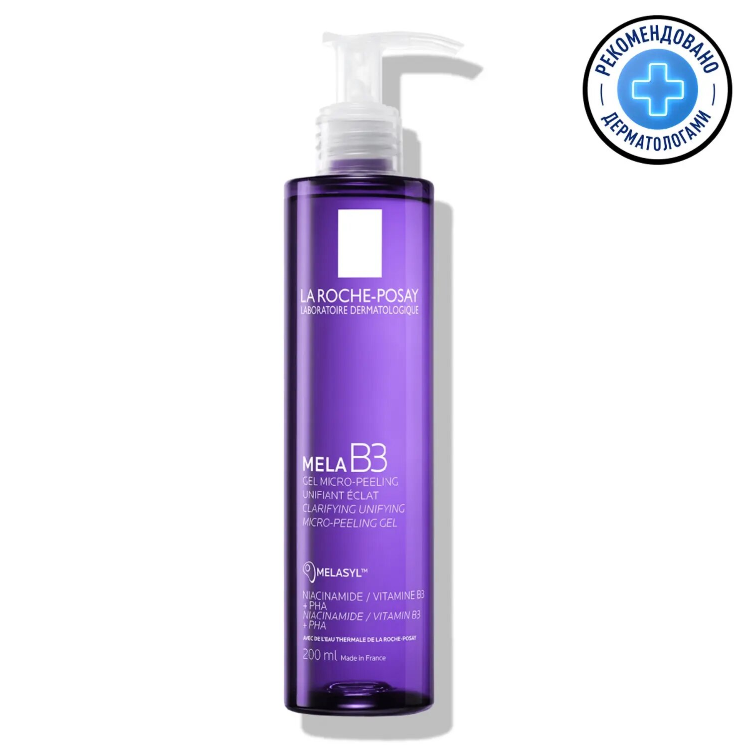 Гель-пилинг La Roche-Posay Mela B3, против пигментации, 200 мл