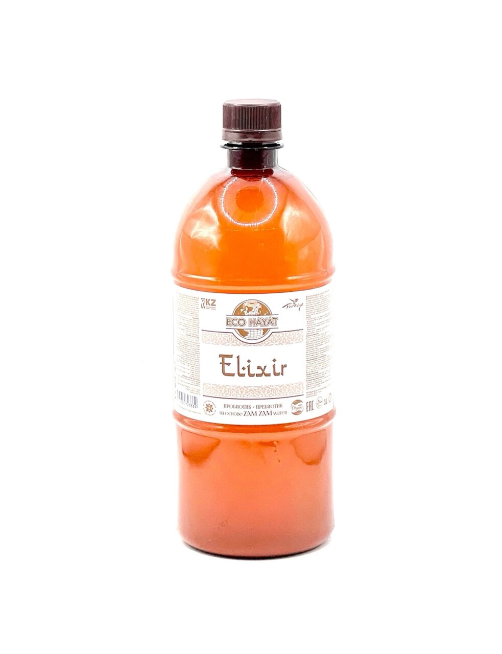 Elixir Eco Hayat Пробиотик/пребиотик на основе воды Замзам, 1 л (пластиковая бутыль)