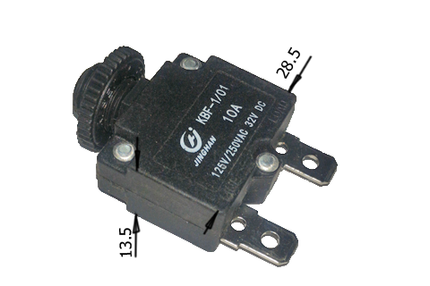 Защита компрессора 10А, арт. 080-2431 №530