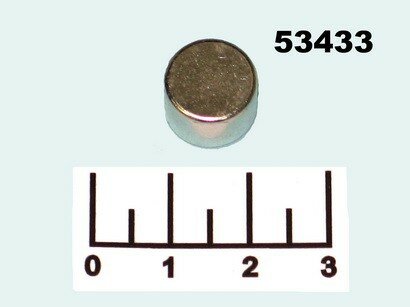 Магнит D 12*10 диск неодимовый (~4кг) (М37)