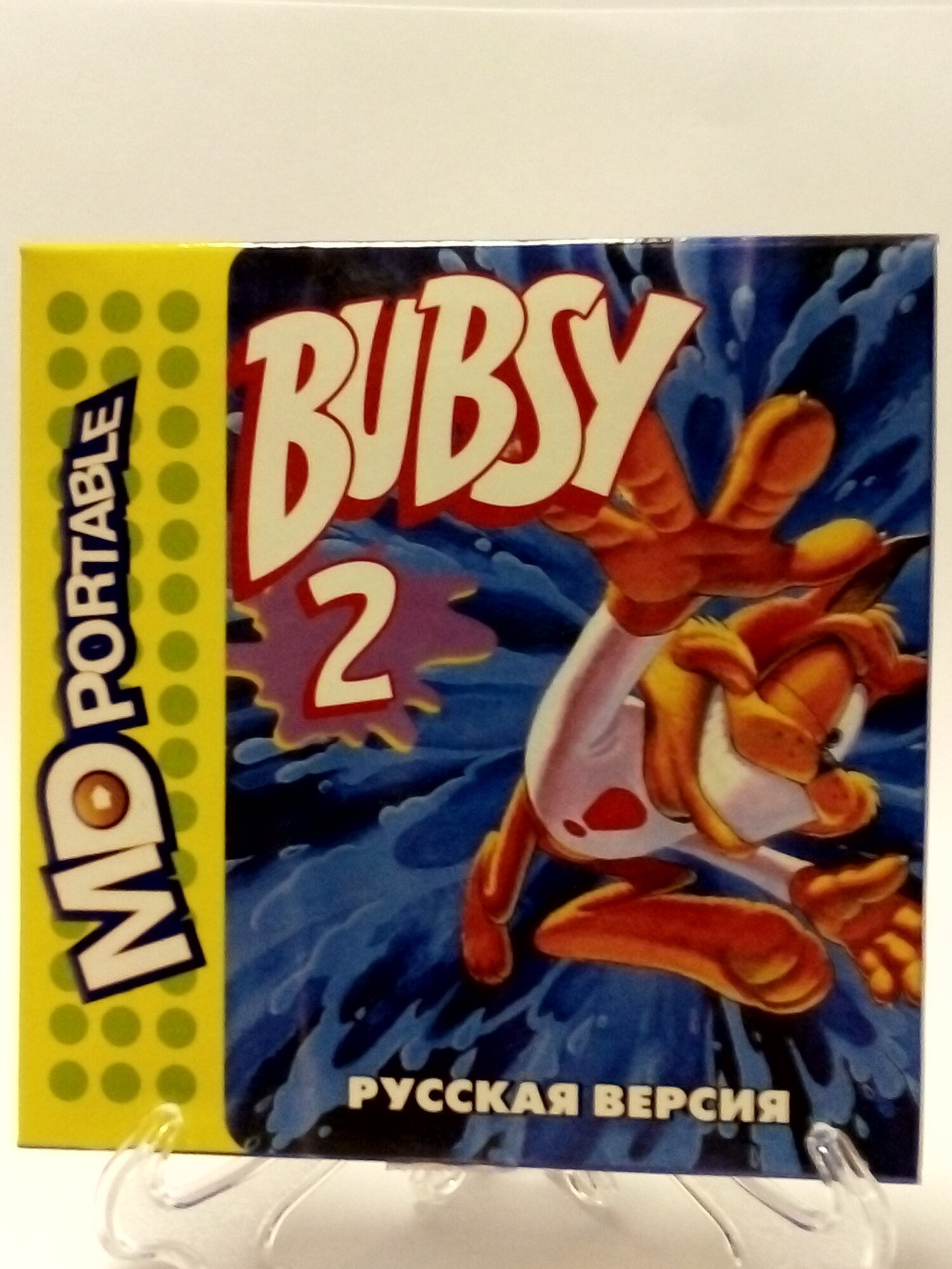 Картридж для 16 bit Sega Mega Drive Portable / Bubsy 2 / Для портативной Сега