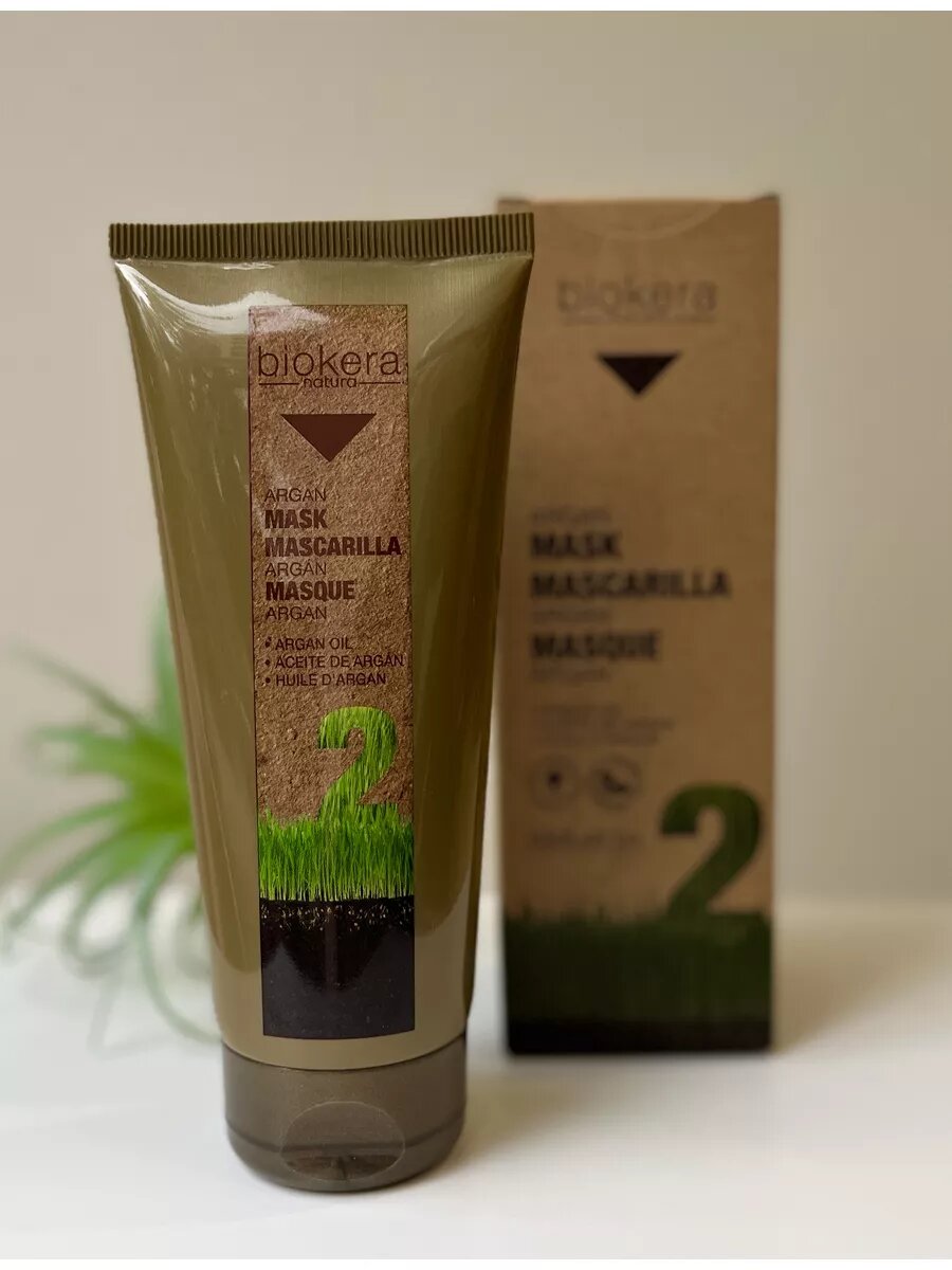 Маска для волос Salerm "ARGAN BIOKERA", увлажнение, восстановление, блеск