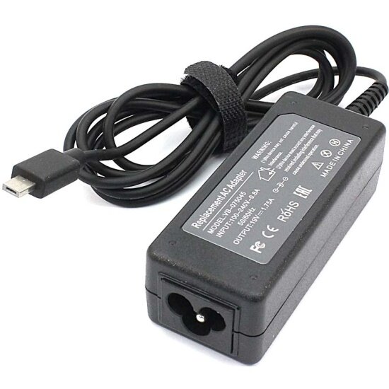 Блок питания (сетевой адаптер) VB Parts для ноутбуков Asus 19V 1.75A 33W micro USB travel charger OEM