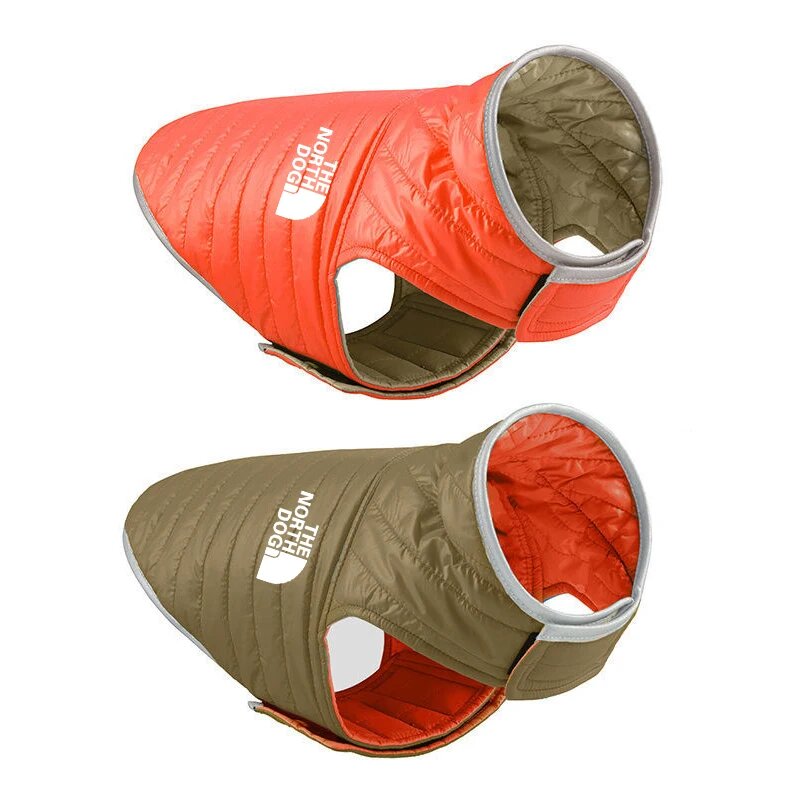 Пальто для собак The North Face Orange, размер M