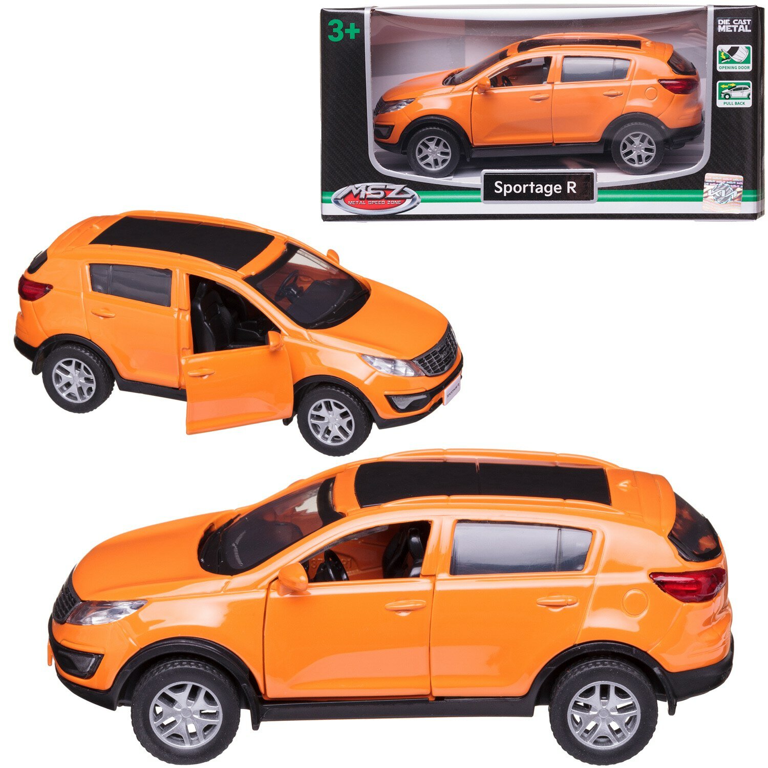 Автомобиль Abtoys KIA MSZ 1:43