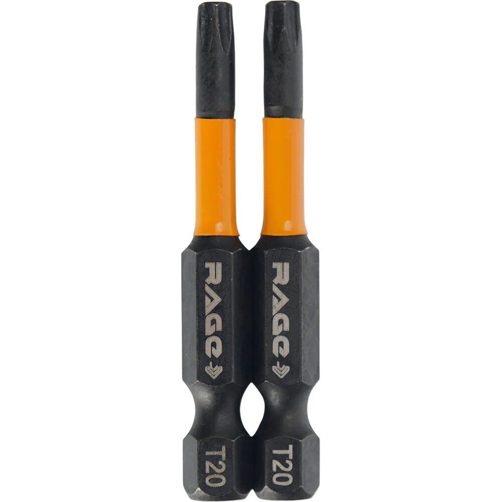 Набор бит ударных RAGE By VIRA IMPACT TORX T20 S2 х 50 мм 2 шт 554147