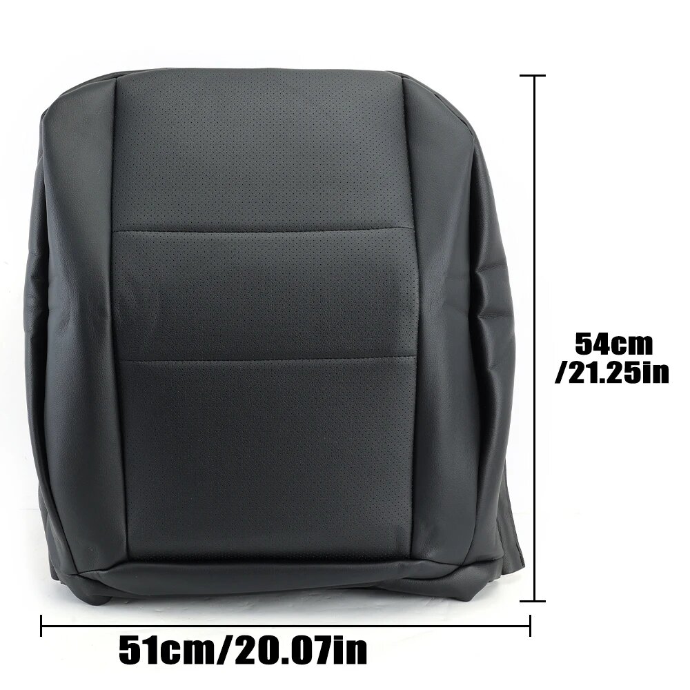 Нижний чехол на сиденье со стороны водителя для Mercedes-Benz GLK 250 350 2008-2015, сменный черный чехол на сиденье автомобиля, аксессуары для интерьера