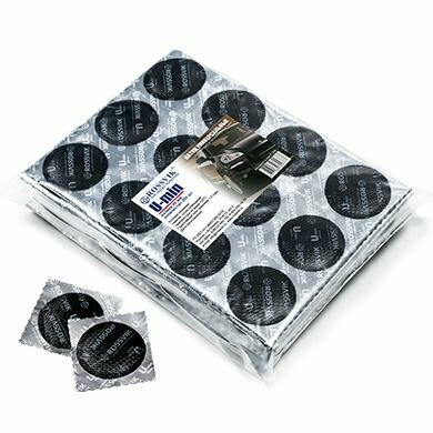 Универсальная заплатка для бескамерных шин U Min, Rossvik (пак 200 шт) д 40 мм