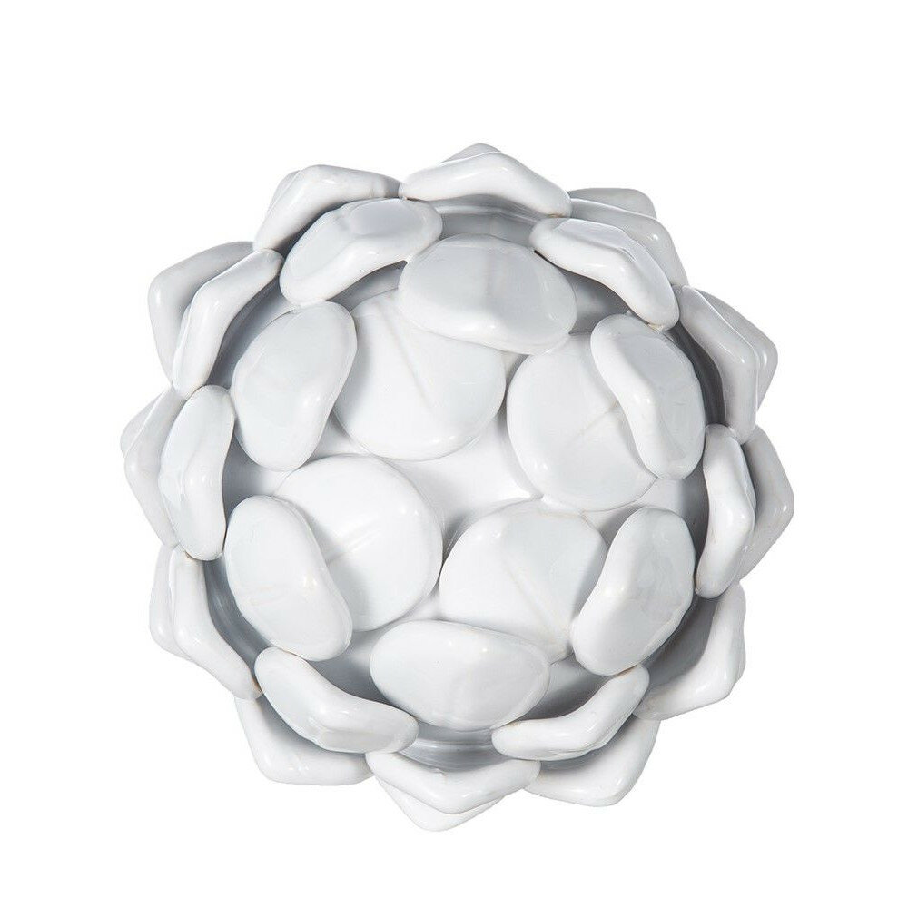 Статуэтка Артишок керамика белый Casaentera 16х16х25 см CE04-60937
