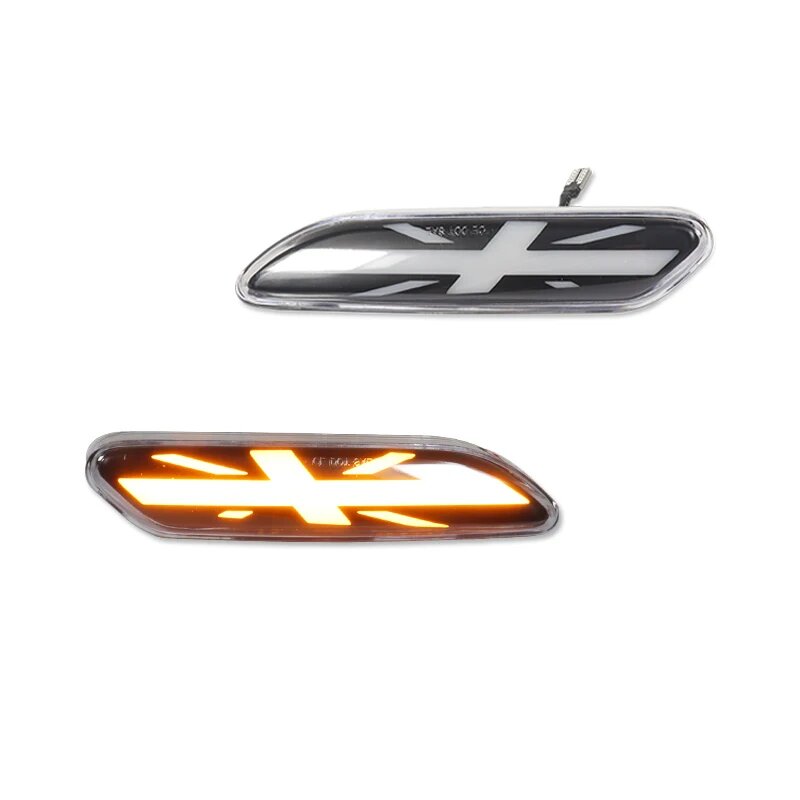 Янтарные LED указатели поворота для MINI Cooper R60/R61, Clear Lens