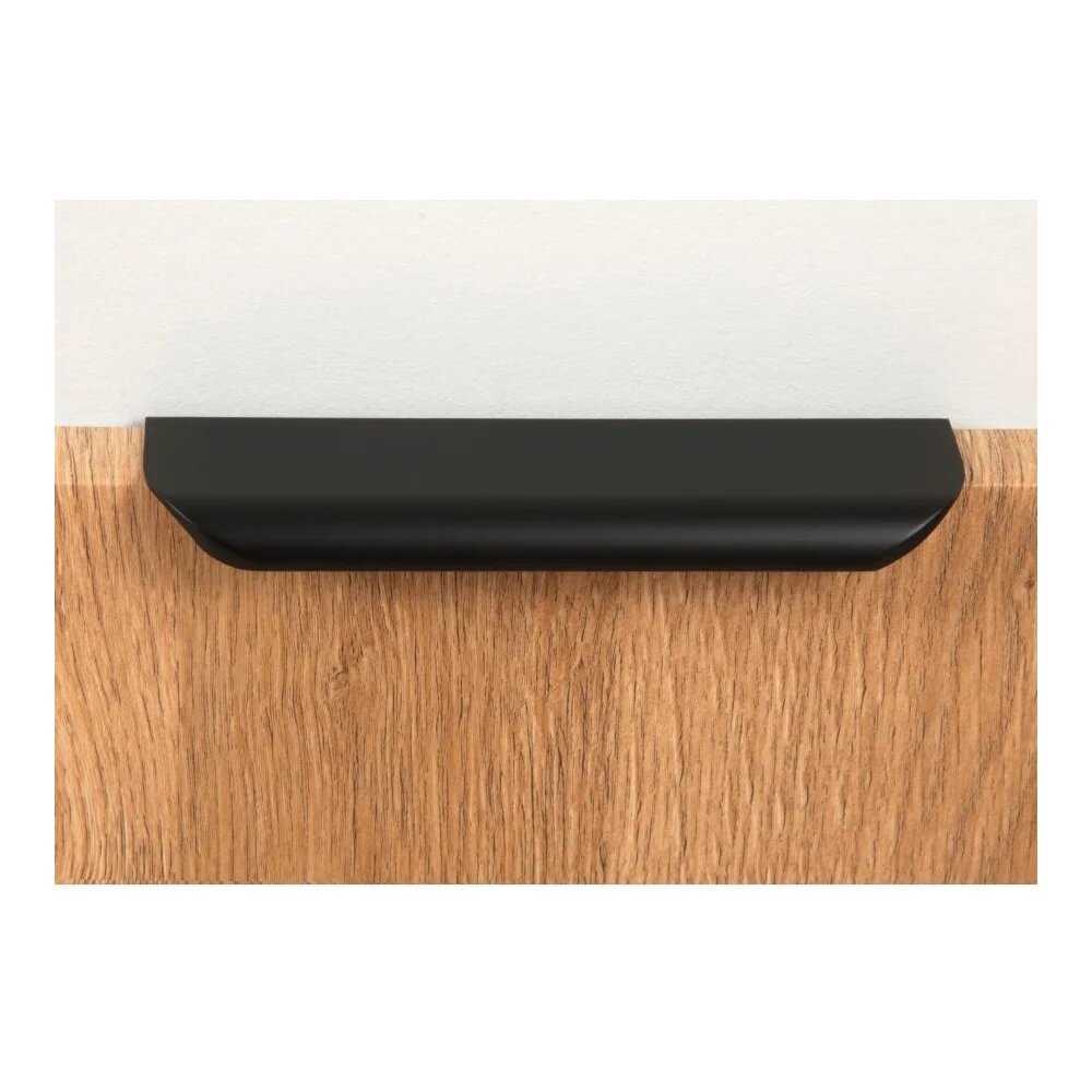 Мебельная торцевая ручка BOYARD rt110bl.1/128/150 черная 105109