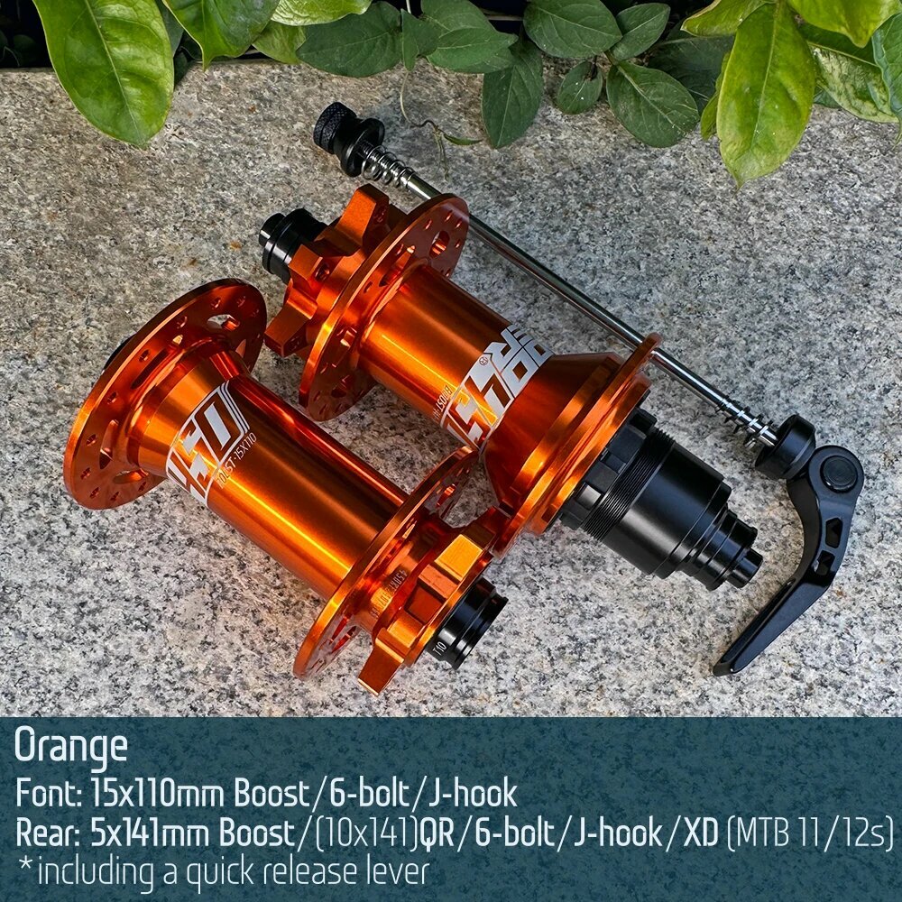 Koozer 450 Boost Hub HG XD MS велосипедные ступицы Оранжевый, OG 32 F15x110 R141XD
