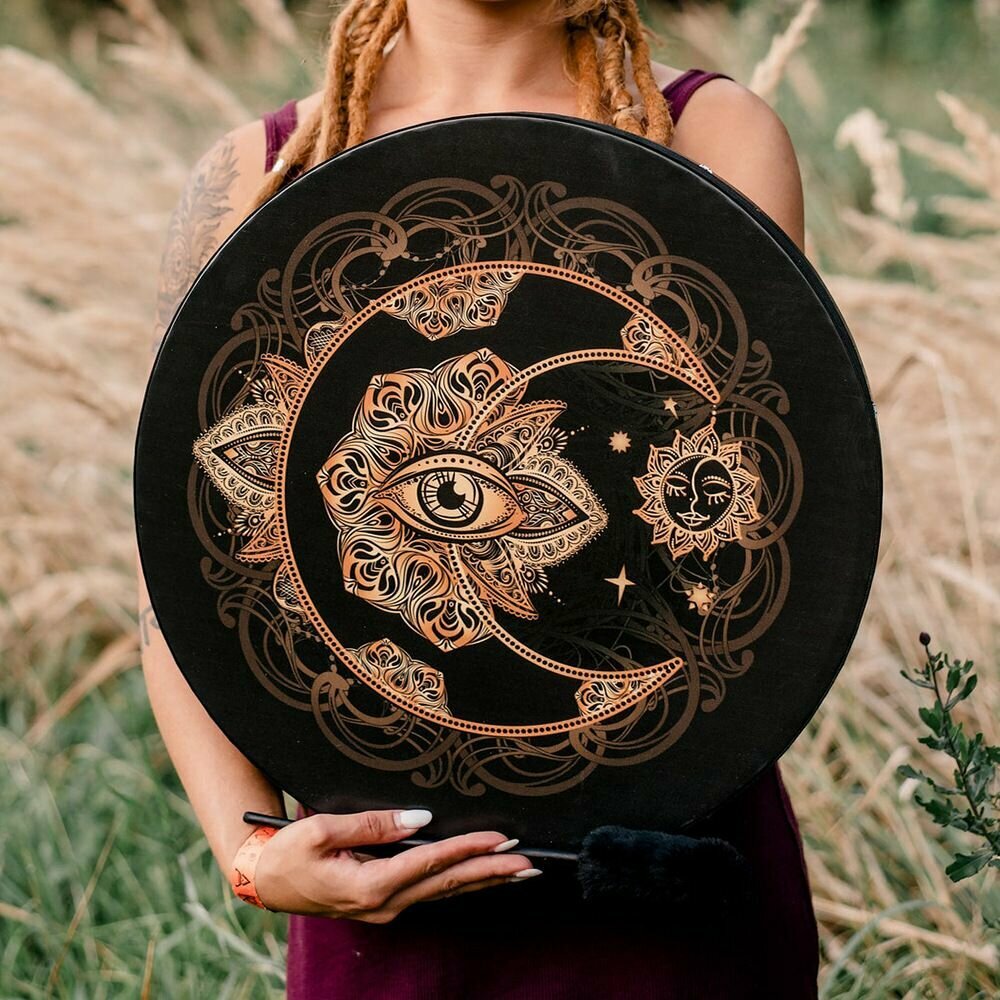 Бубен шаманский, 25 см