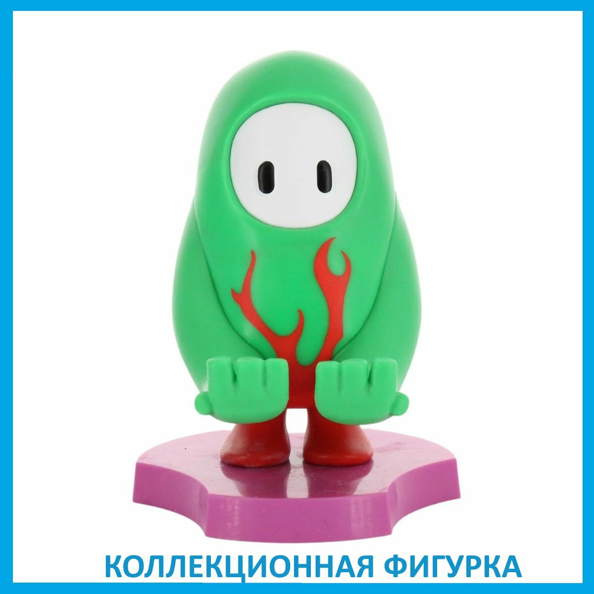 Фигурка подставка для геймпада/телефона Cable Guys Holdems: Хотрод Флеймз (Hotrod Flames) Фолл Гайс (Fall Guys) (896651) 10 см