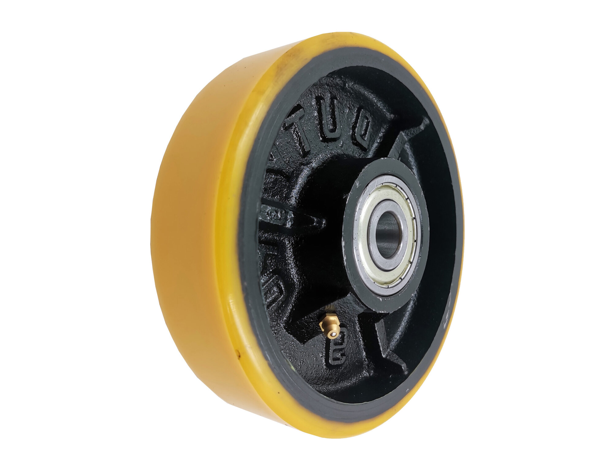 Колесо 714150 (г/п 900кг, Ф150мм) чугун/полиуретан