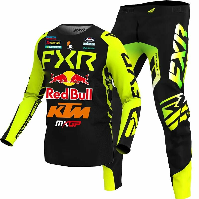 FXR MX KTM Костюм для гонок на мотоциклах по бездорожью на открытом воздухе Monster Redbull honda GASGAS