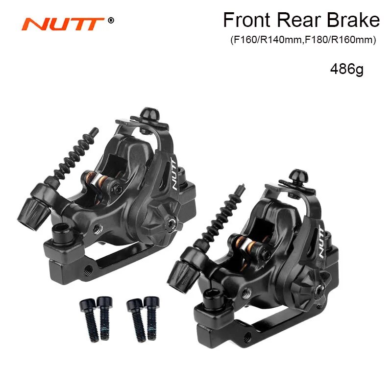 NUTT MTB дисковый тормоз механический, 160 мм, 1 pair brake