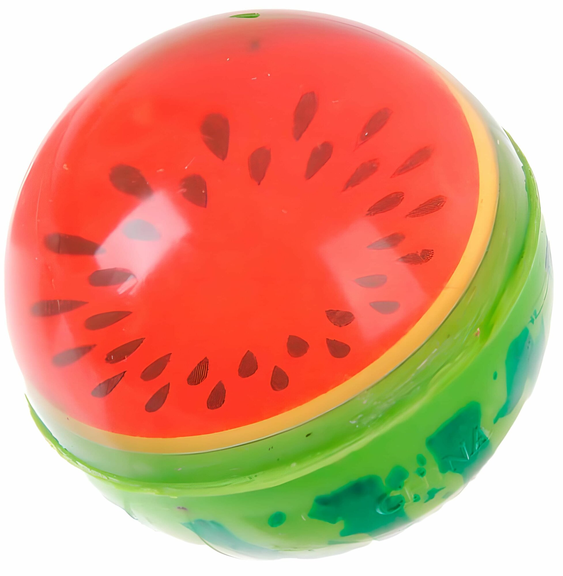 Мяч каучуковый Арбуз , 4,5 см